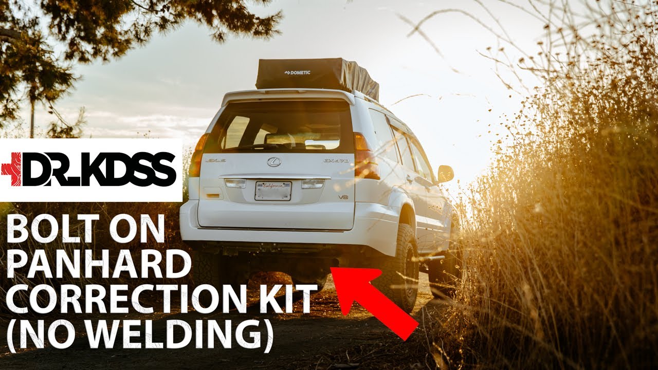 DO NOT LIFT YOUR LEXUS GX470 WITHOUT THIS.. | DR KDSS Bolt-On Trackbar ...