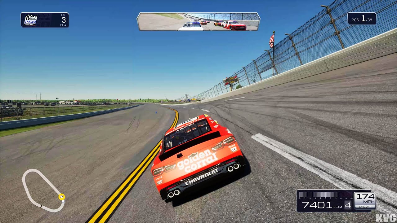 NASCAR 25 - #27 Jeb Burton (Chevrolet) - Gameplay (PS5 UHD) [4K60FPS ...