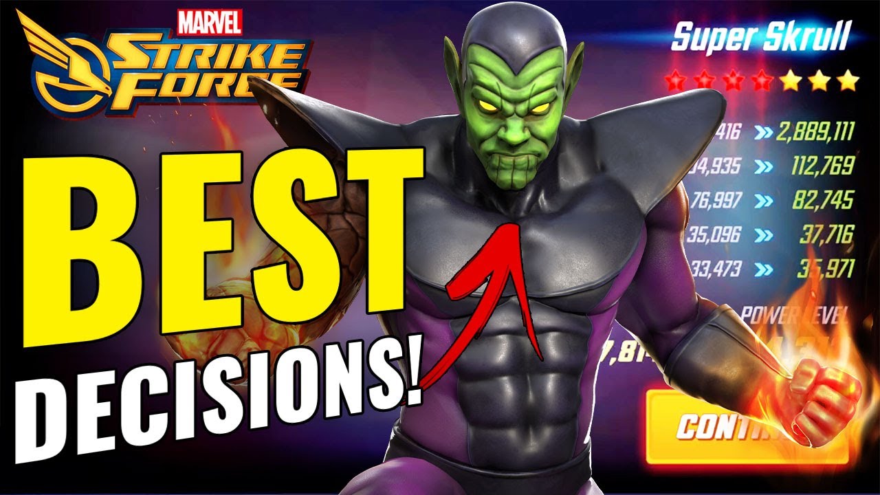 UNLOCK SUPER SKRULL FASTER! Best Dark Dimension Tips and Toons, Plus ...