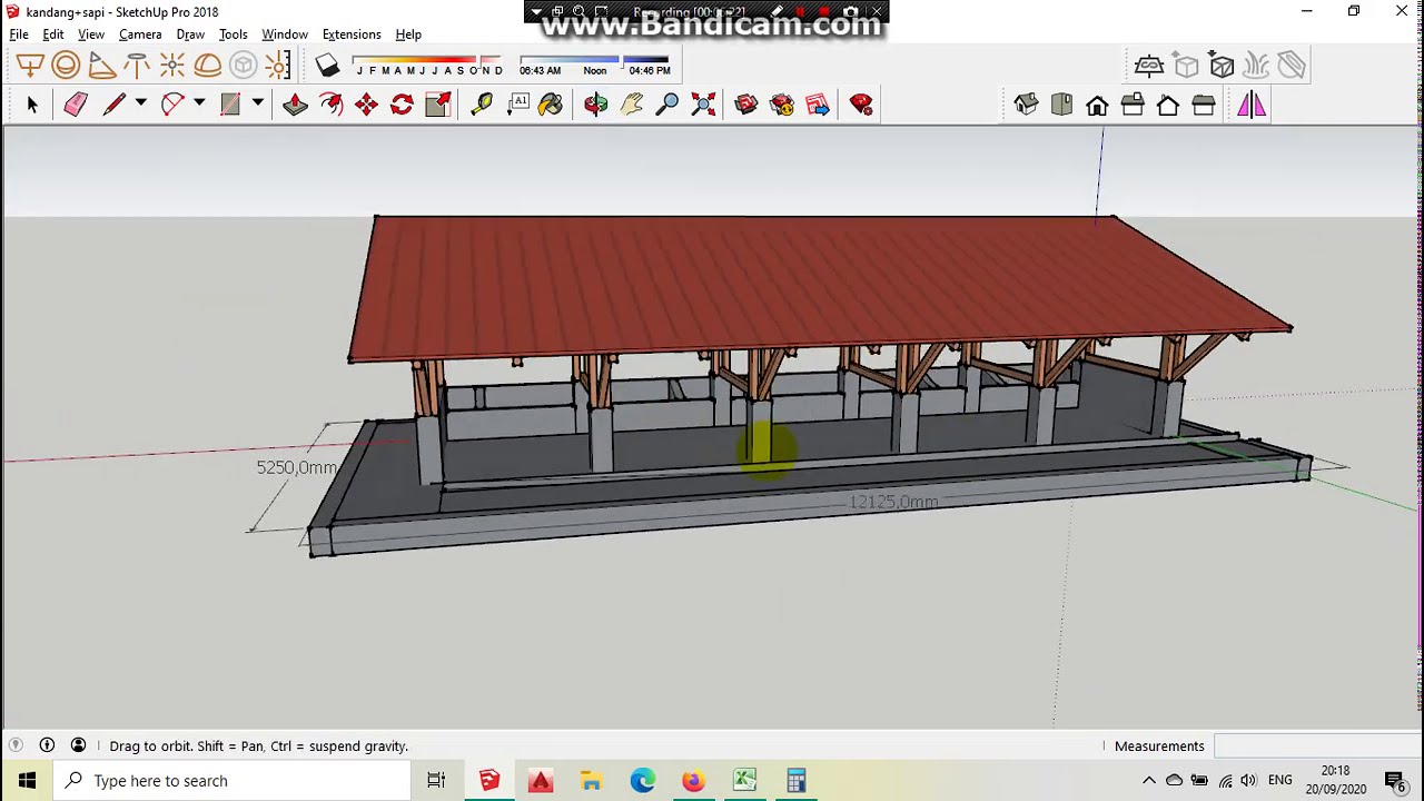 DESAIN KANDANG SAPI 5 EKOR HABIS 18 JUTA SAJA! - YouTube