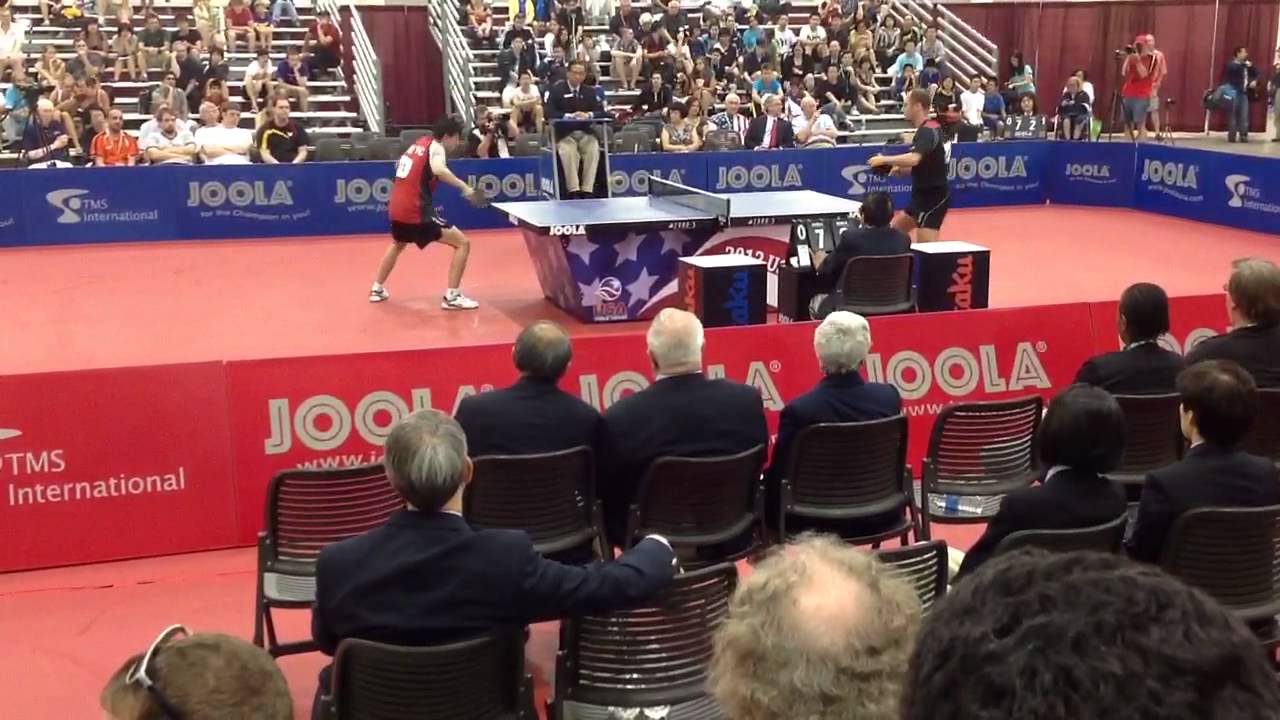2012 US Open Table Tennis Thomas Keinath- Wang Qing Liang G - YouTube