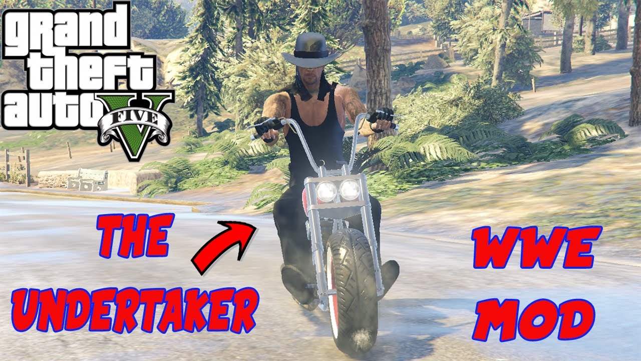 GTA 5 WWE THE UNDERTAKER MOD Hindi Gameplay - YouTube