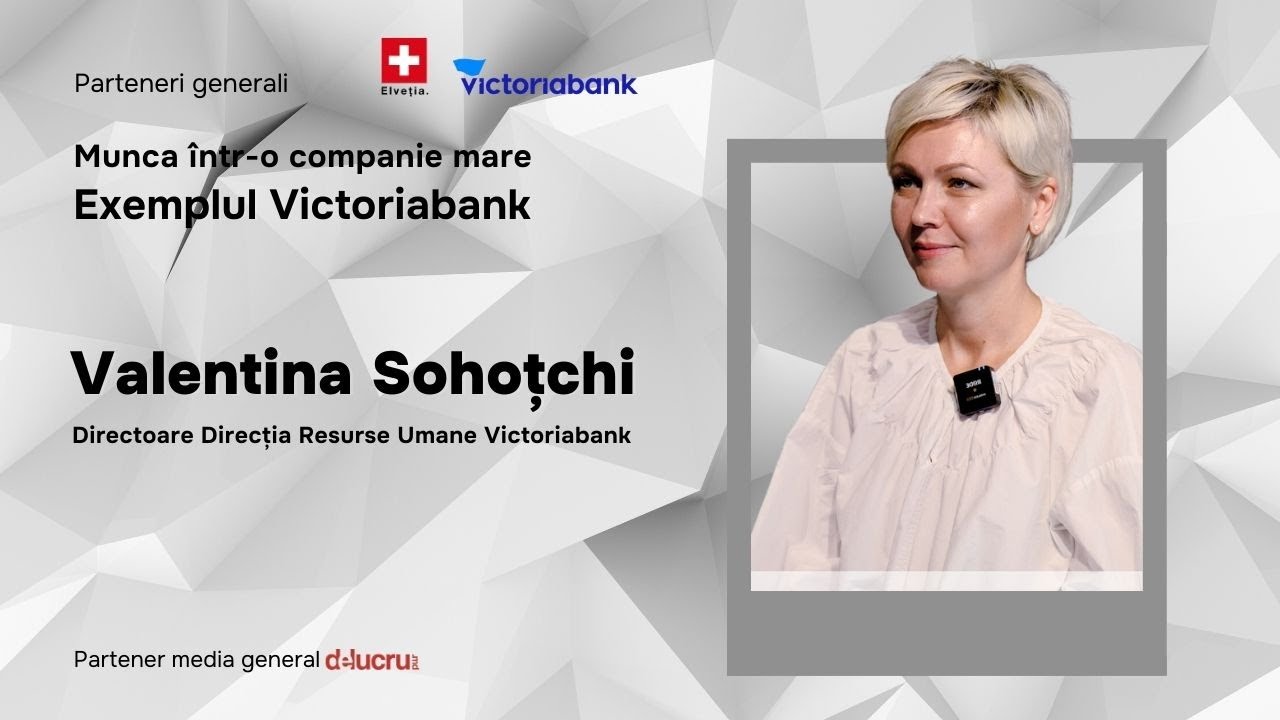 Cum se lucrează într-o companie mare. Exemplul Victoriabank - YouTube