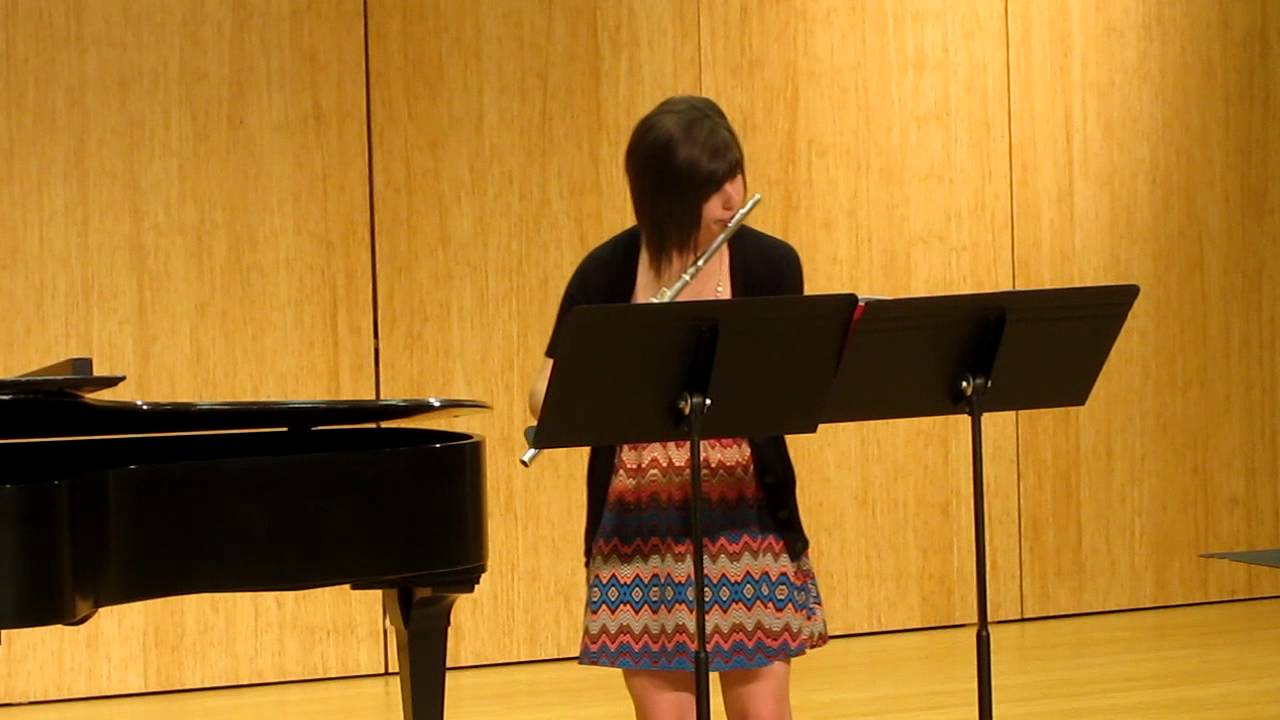 Haley Cameron Flute Studio recital - Eastwind - S. Ran.MOV - YouTube