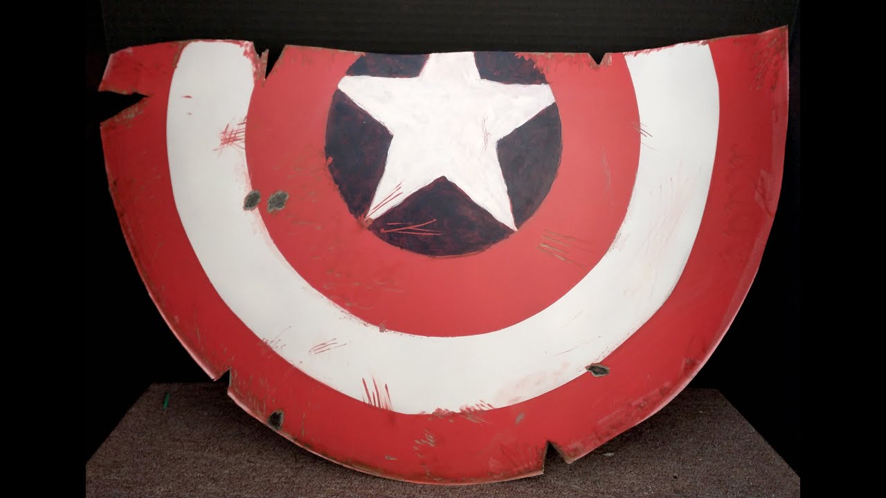 Making Captain America's Shield from a satellite dish - YouTube