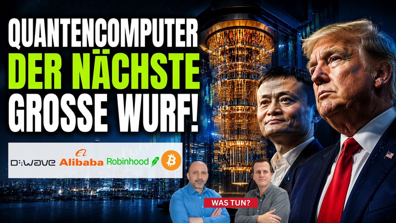 D-WAVE geht durch die Tage! RobinHood | Alibaba | Bitcoin | Nasdaq100 ...