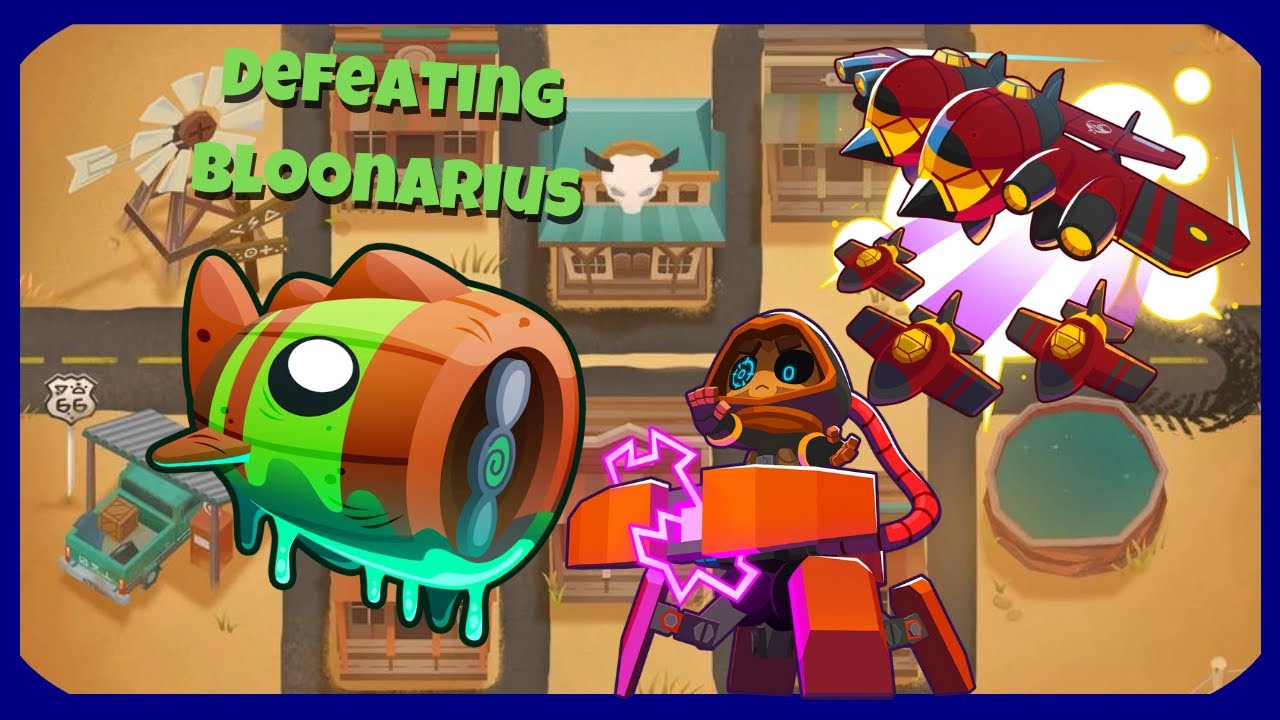 Btd6 - Defeating Bloonarius - YouTube