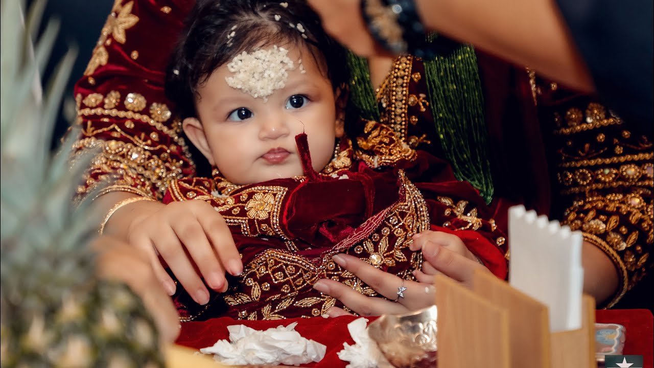 Weaning Ceremony (Rice Feeding Ceremony) Annaprasanna Pasni AYZEL ...