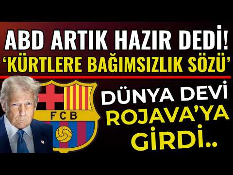 ABD Artık Hazır: 'Kürtlere Bağımsızlık Sözü' Dünya Devin'den Rojava kararı!