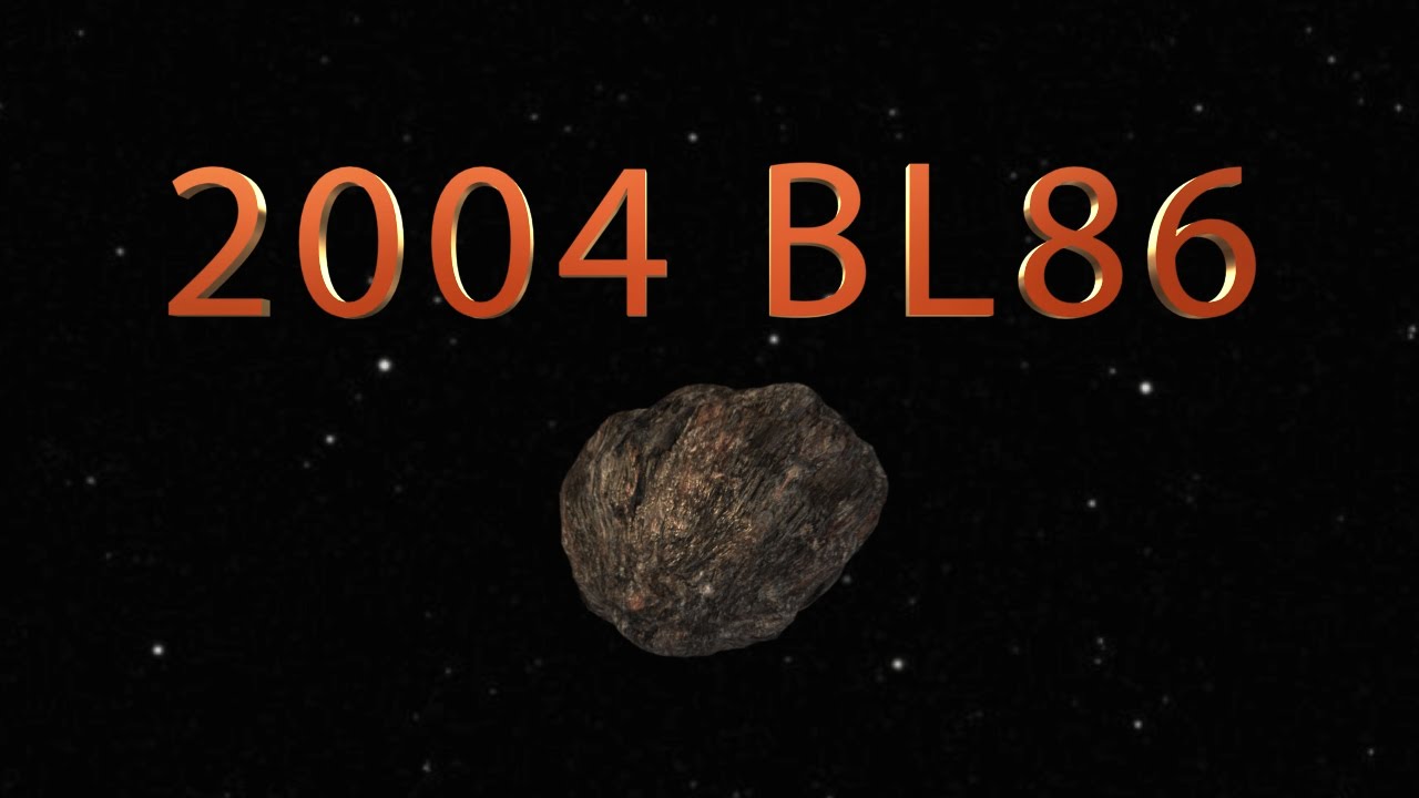 Bright asteroid 2004 BL86 flyby on January 26, 2015 - YouTube