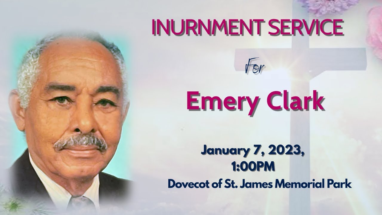 Inurnment Service for Emery Clark - YouTube