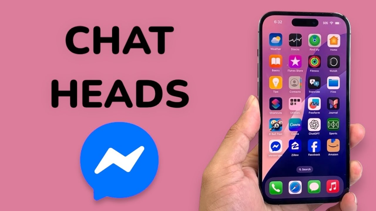 How To Activate Chat Heads In Messenger On iPhone - YouTube