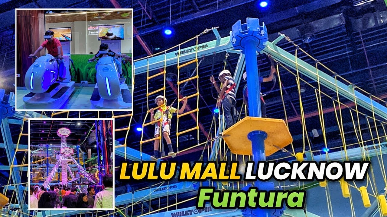 Fun Zone In LULU MALL I Funtura I 360 I Lulu mall Lucknow I lulu mall ...