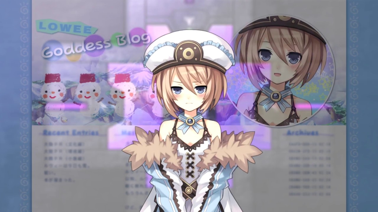 Hyperdimension Neptunia - What makes Blanc cry - YouTube