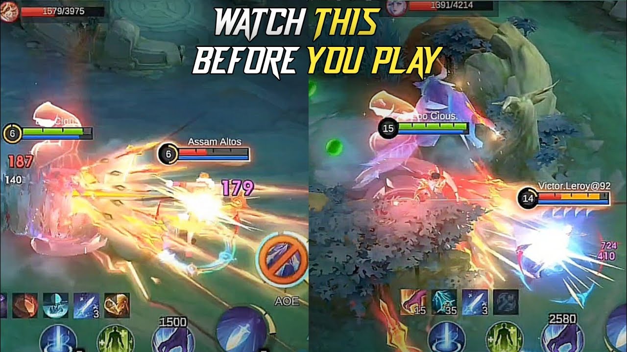 Watch This Best Gusion Combo Gameplay / Before You play 🥲|| Gusion Gameplay- Mobile Legend - YouTube