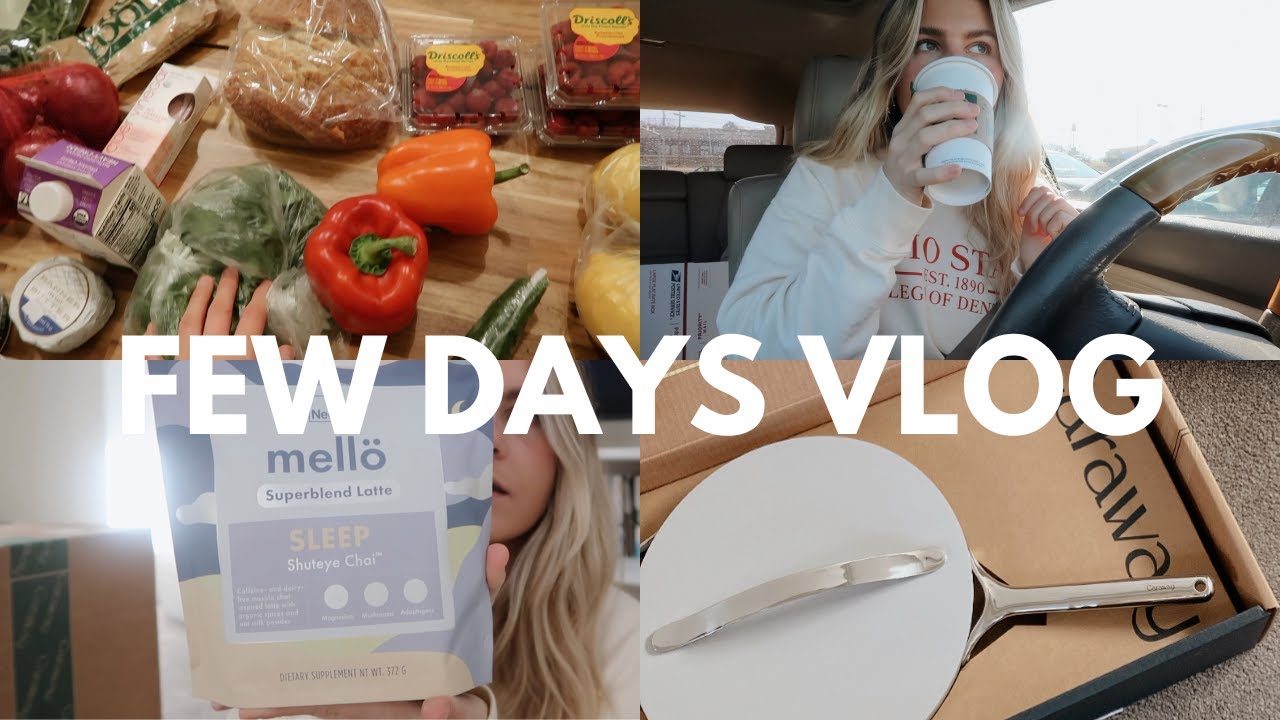VLOG: PR unboxing, Whole Foods Haul, Minimal Makeup Routine :) - YouTube