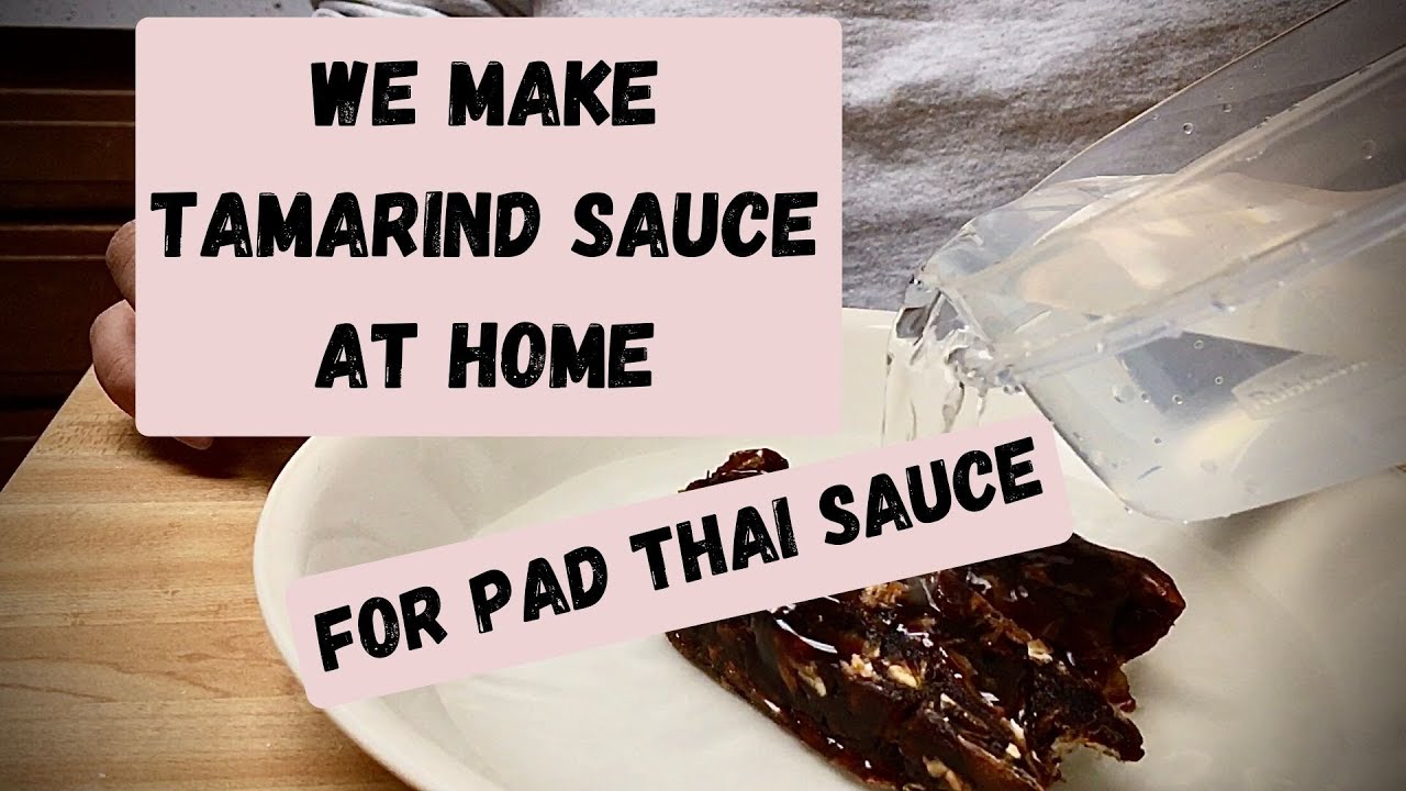 How To Make Tamarind Sauce Base - YouTube
