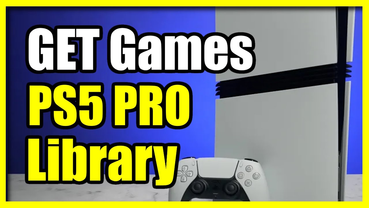 How to Download PS4/PS5 games on New PS5 Pro Console (Transfer & Game ...
