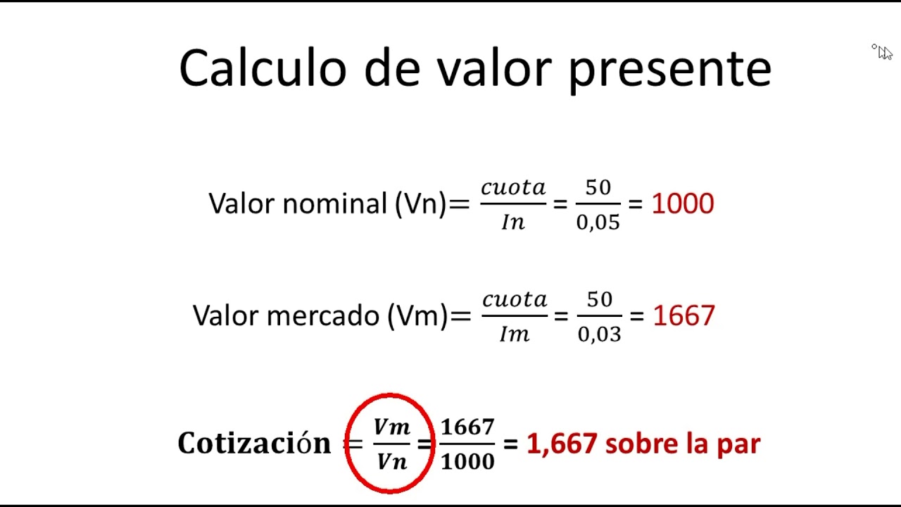 VALORACION DE BONOS - YouTube