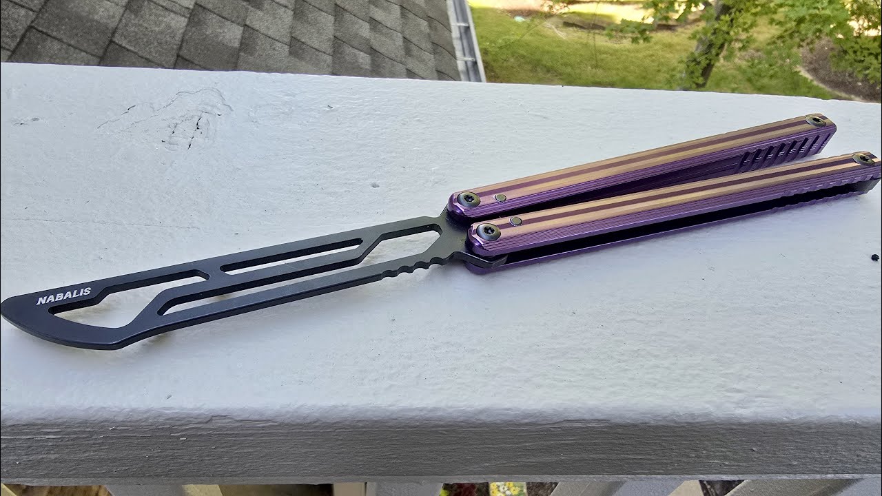 Best Cheap Balisong on Amazon. Nabalis Impulse Butterfly knife trainer ...