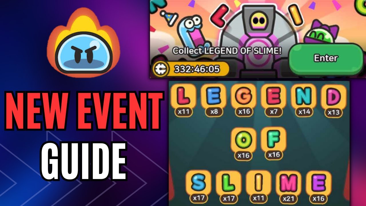 Collect LEGEND OF SLIME Event Guide - Legend of Slime: Idle RPG War ...