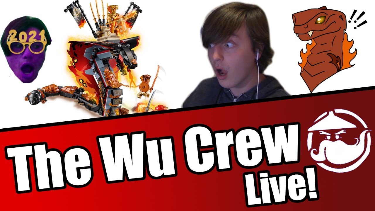 Matthew Builds the Best Ninjago Set Ever LIVE + Mind Builds Too - Wu ...