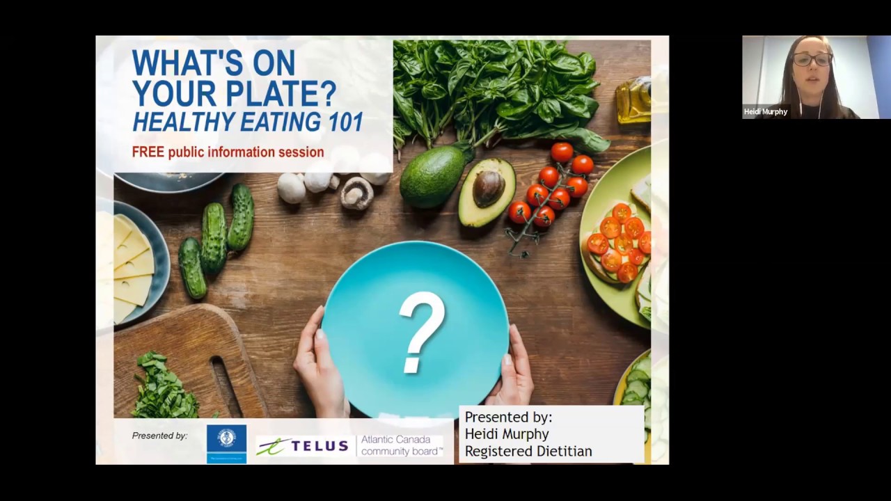 What's on your plate - Healthy Eating 101 webinar - YouTube