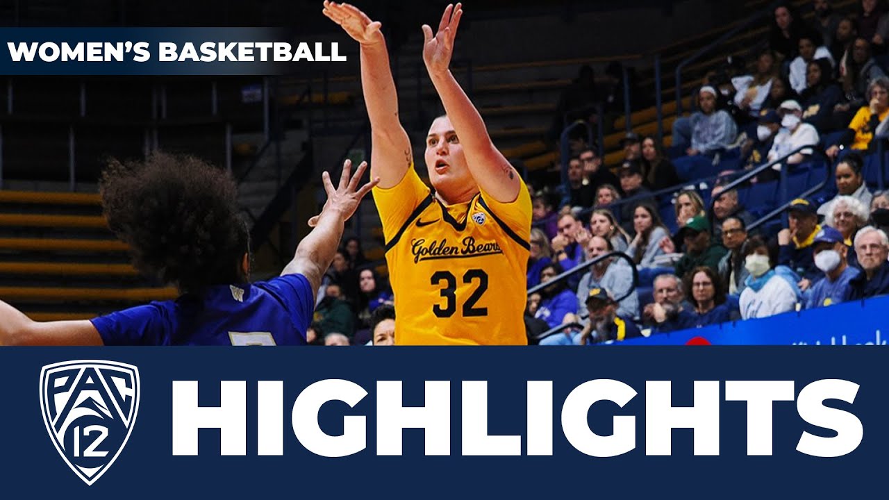 Washington vs. Cal Women's Basketball Highlights | 2023-24 Season - YouTube
