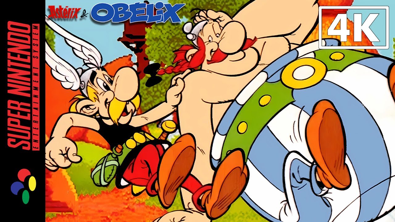 Asterix & Obelix (SNES) Playthrough [4K] - YouTube