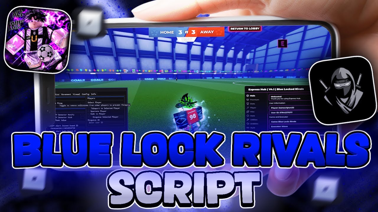 Blue Lock: Rivals SCRIPT *NO KEY* - Don Lorenzo - Auto Goal - Inf ...