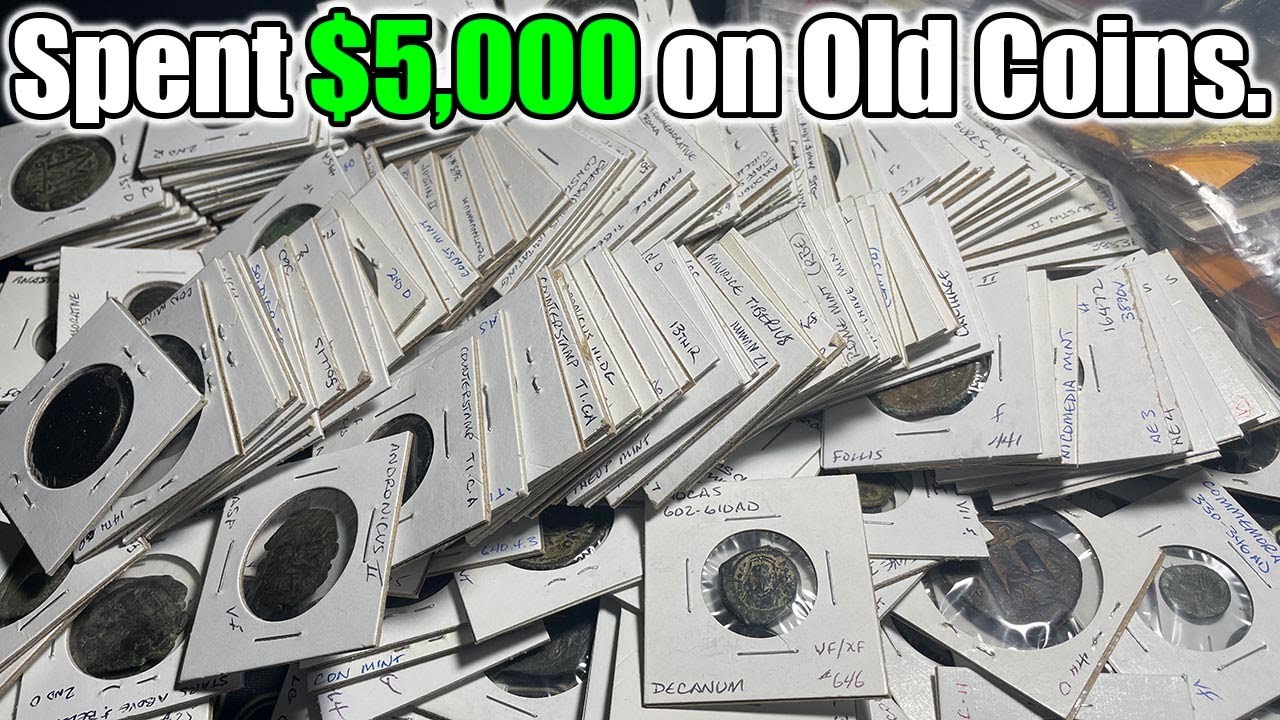 I Spent $5,000 On These Ancient Coins: Behind The Scenes of a Small ...