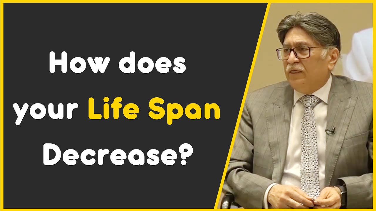 How does your life span decrease - YouTube