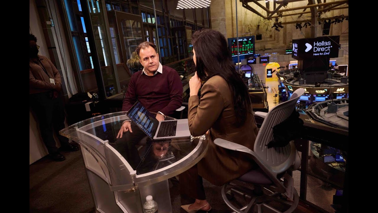 "Data και ΑΙ μας οδηγούν σε μία πιο προσβάσιμη ασφάλεια" Αλέξης Πανταζής στο NYSE | Hellas ...