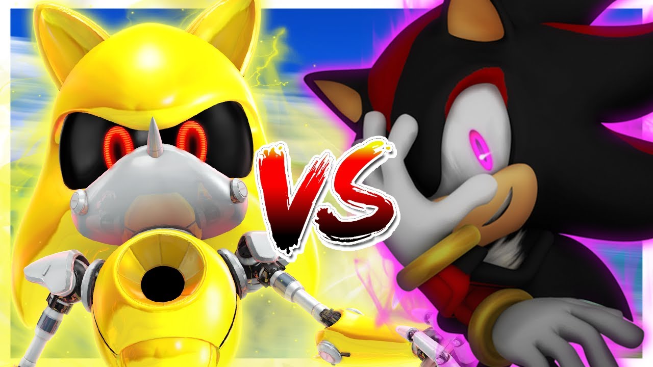 METAL SONIC VS SHADOW [SMASH BROS ULTIMATE] - YouTube