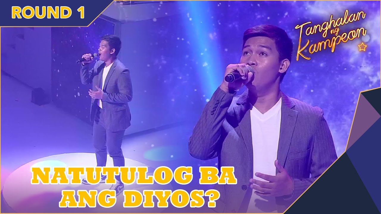 John Carl Laviña is repping Gary Valenciano! | Tanghalan Ng Kampeon 2 ...