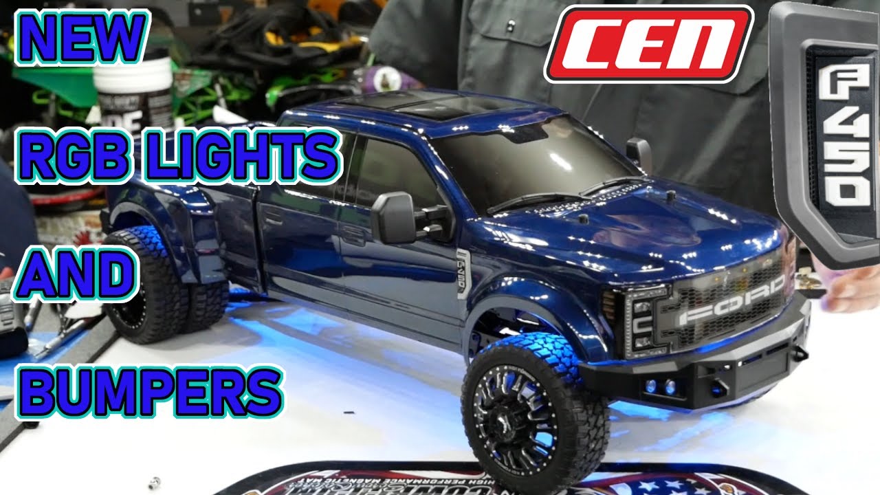 CEN RACING F450: NEW BUMPERS AND RGB LIGHTS - YouTube