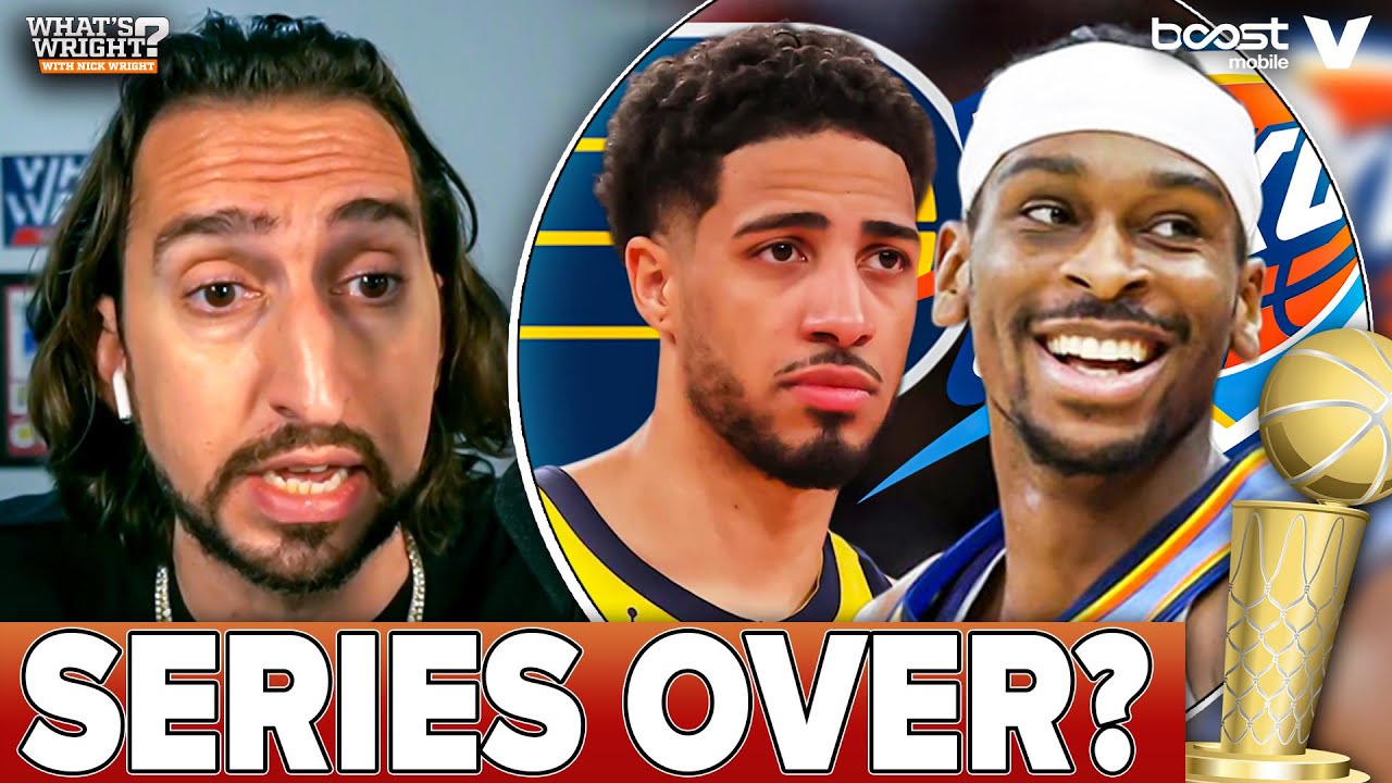 Why Pacers-Thunder is OVER despite NBA Finals being tied 1-1 | Nick ...