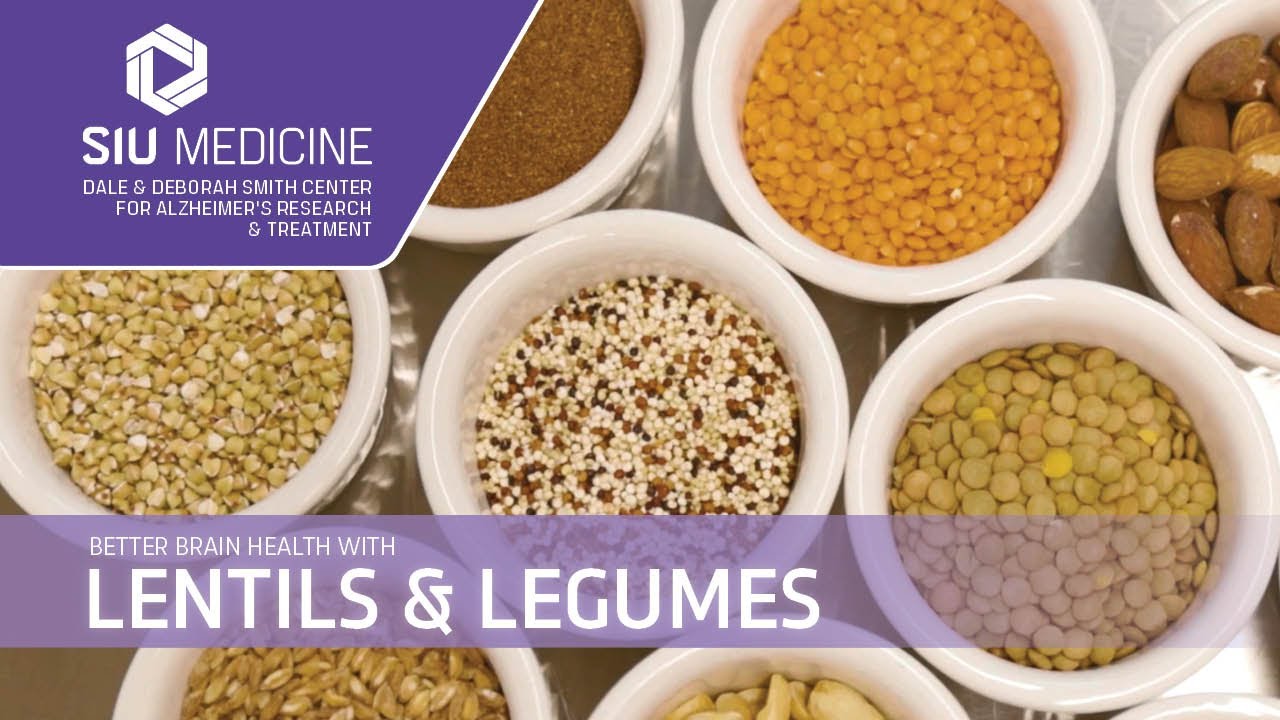 Better Brain Health - MIND Diet and Nuts, Lentils & Legumes - YouTube