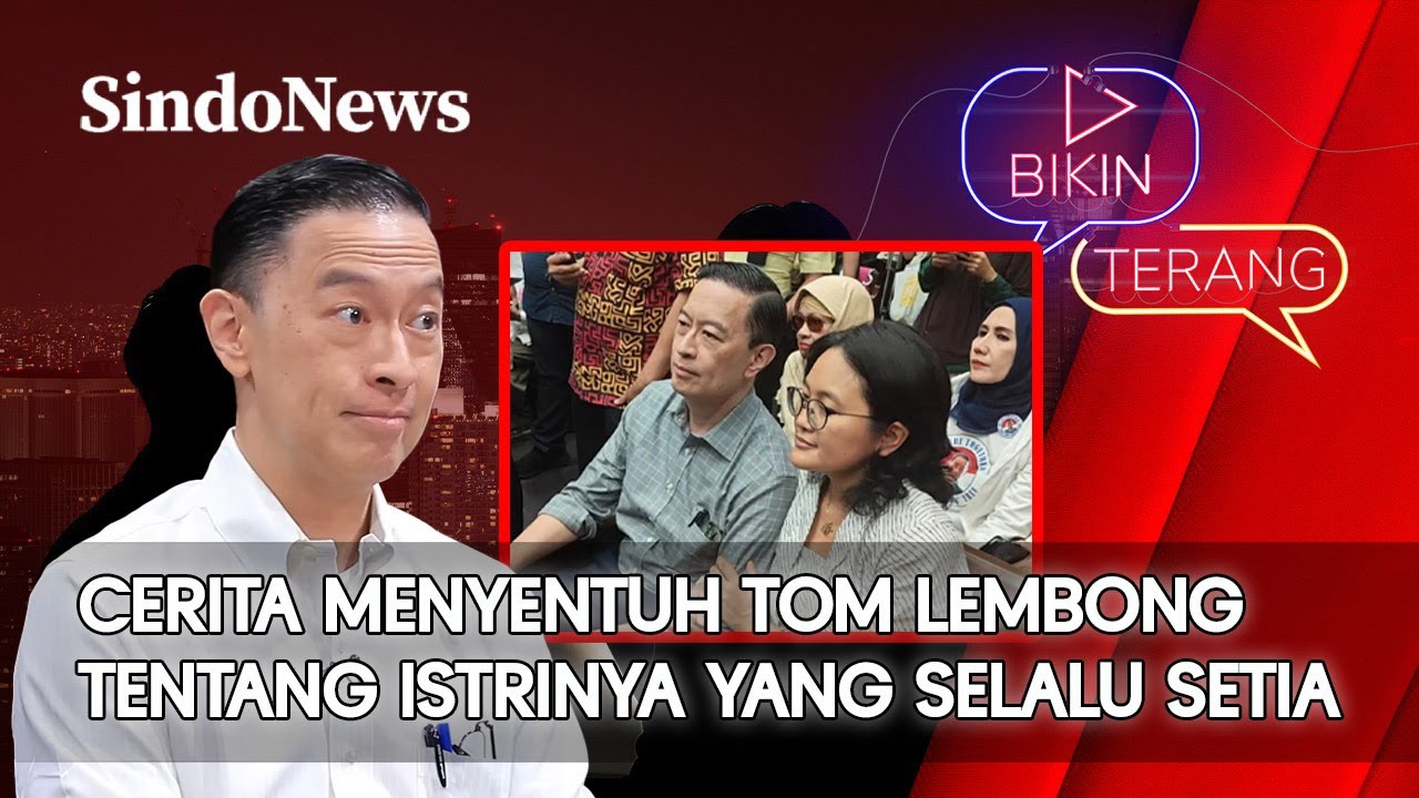 Tom Lembong: Ciska, Istri Hebat yang Setia Dampingi saat Tersandung ...