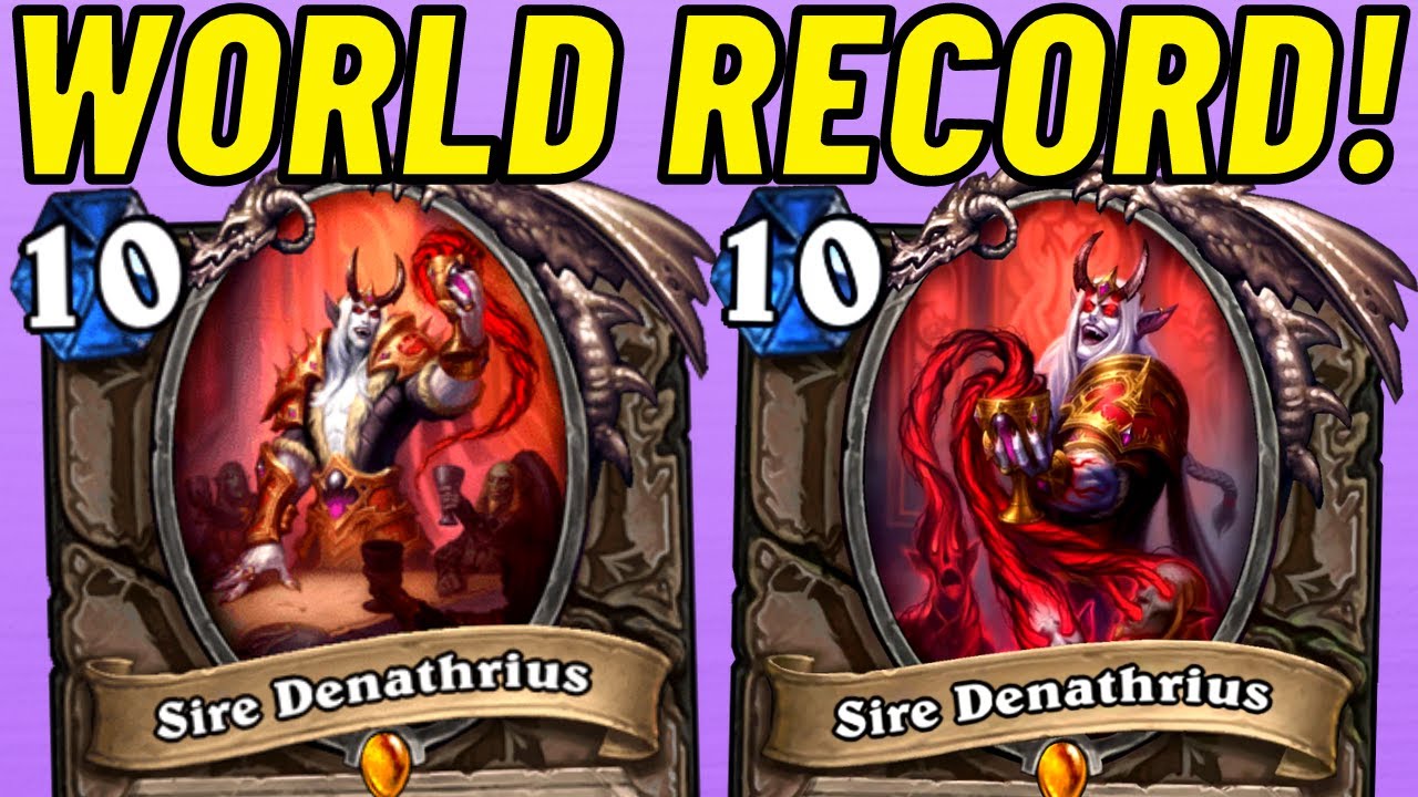 WORLD RECORD! BIGGEST Sire Denathrius of ALL TIME!!! - YouTube