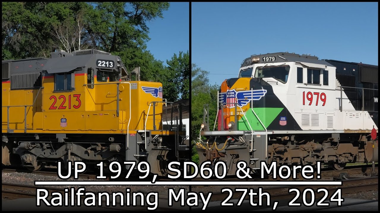 UP 1979, SD60 and More! | May 27th, 2024 - YouTube