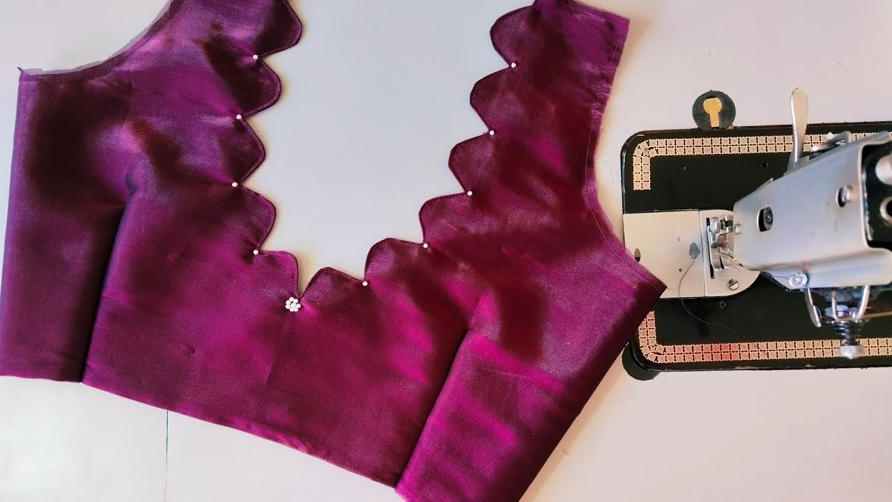 Jimmy Choo fabric blouse cutting and stitching.trending blouse design ...