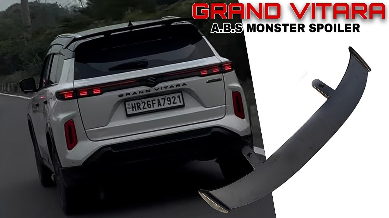 Grand Vitara Monster Spoiler ‼️ Easy Installation ‼️ Grand Vitara All ...