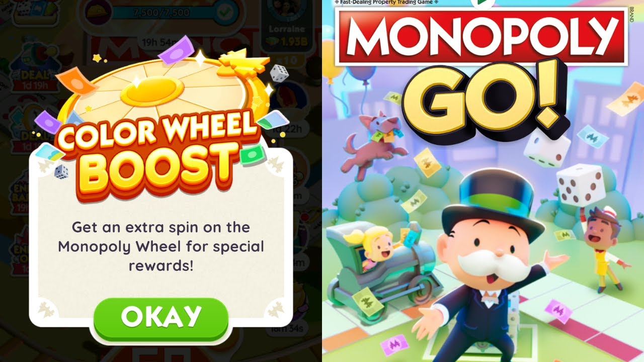 Monopoly Go! Saved Cash For 20 Minutes Of Color Wheel Boost.... - YouTube