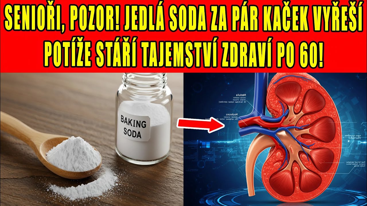 Senioři, Pozor! Jedlá Soda Za Pár Kaček Vyřeší Potíže Stáří – Tajemství ...