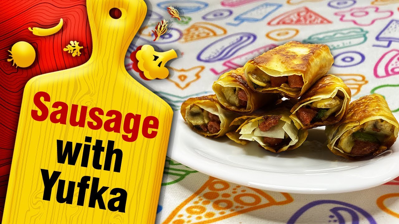 How to make Great taste of sausage with yufka 🫔🫔🫔 - YouTube