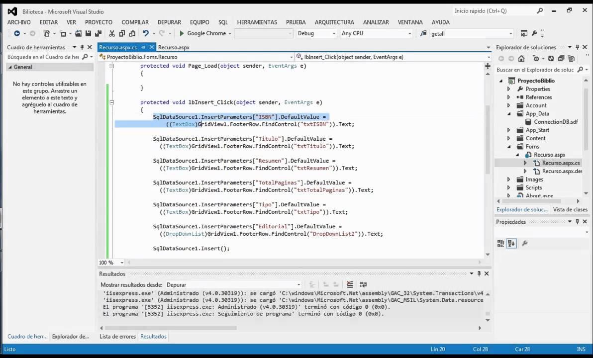 Tutorial CRUD asp.net Web Forms - YouTube