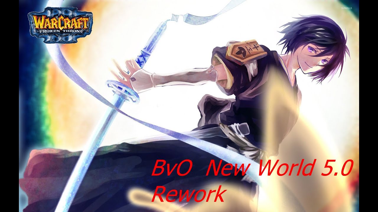 Warcraft III map Bleach vs One Piece New World 5.0 คุจิกิ ลูเคีย องค์ ...