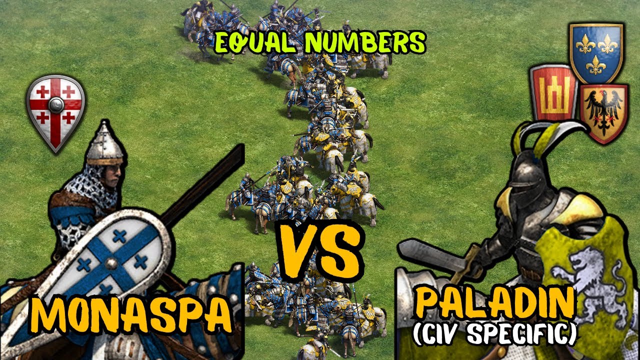 Elite Monaspa ⚔️ Paladin (Civ Specific) | AoE II: DE - YouTube