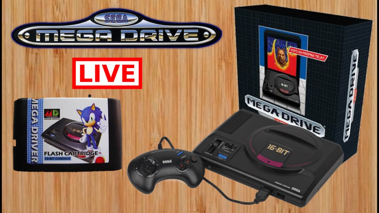 MEGA DRIVE + EVERDRIVE AO VIVO - YouTube
